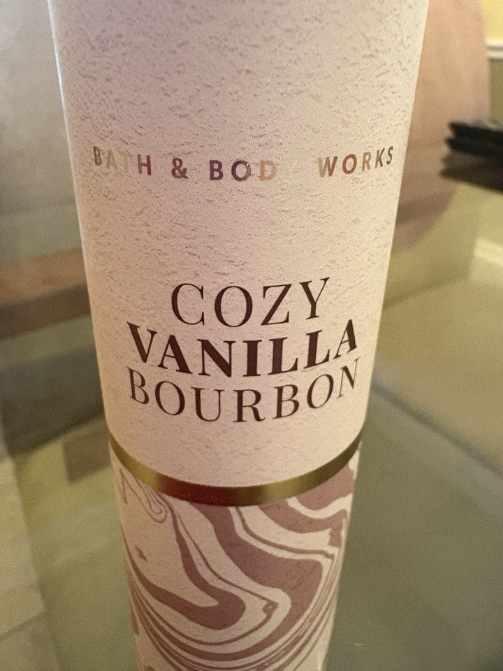 Cozy Vanilla Bourbon Fine Fragrance Mist 8 oz Bath & Body Works | eBay