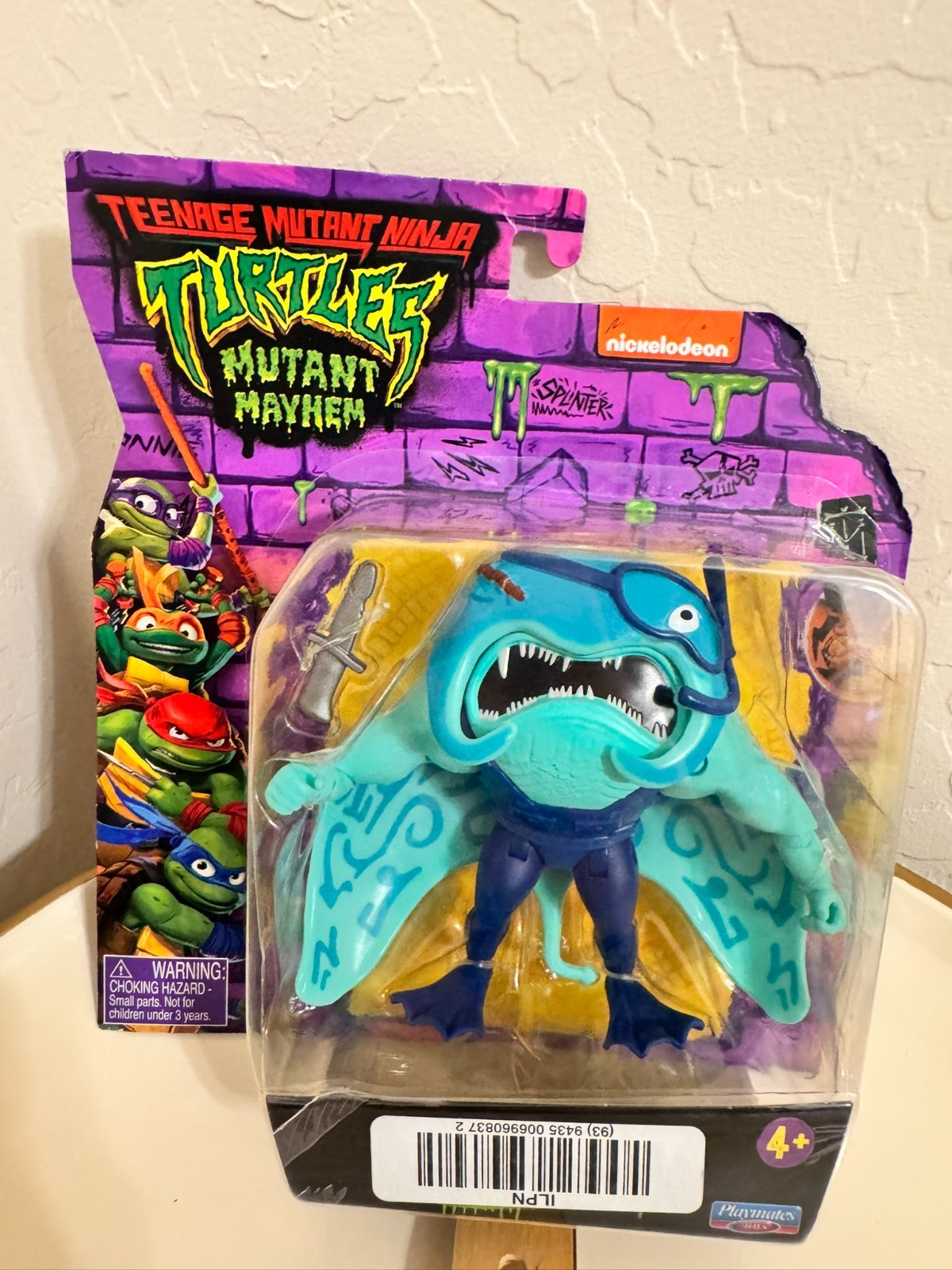 TMNT Mutant Mayhem Ray Fillet Figure Playmates Toys 2024 The Man-Ray ...