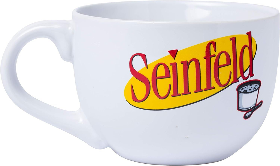 Silver Buffalo Seinfeld No Soup For You Ceramic Mug, 24 Ounces ...
