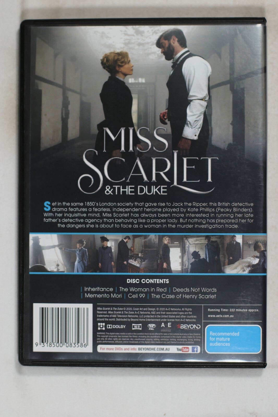 Miss Scarlet & the Duke (DVD, 2020) for sale online | eBay UK