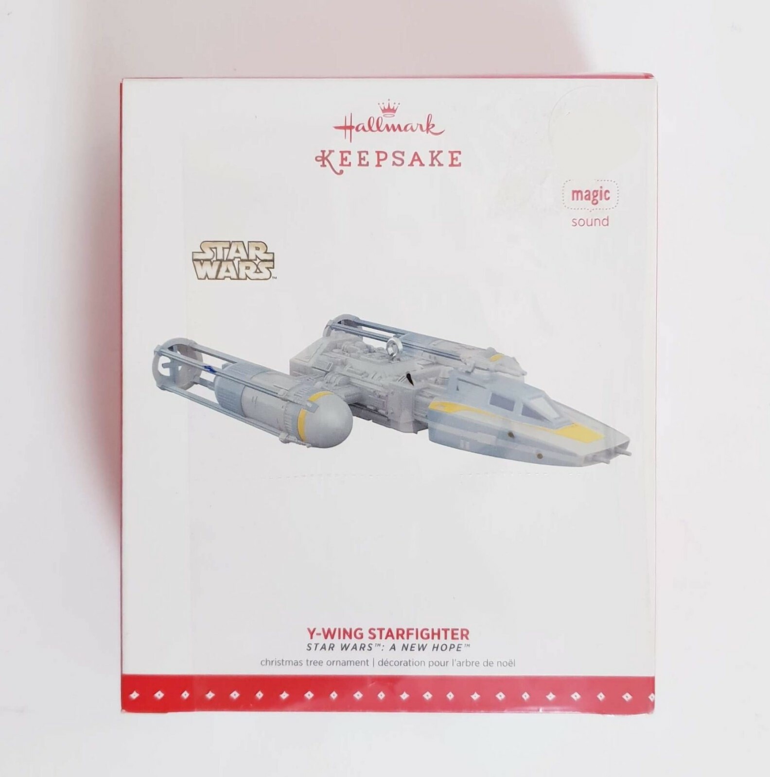 Hallmark Keepsake Christmas Ornament Star Wars Y-Wing Star Fighter New ...