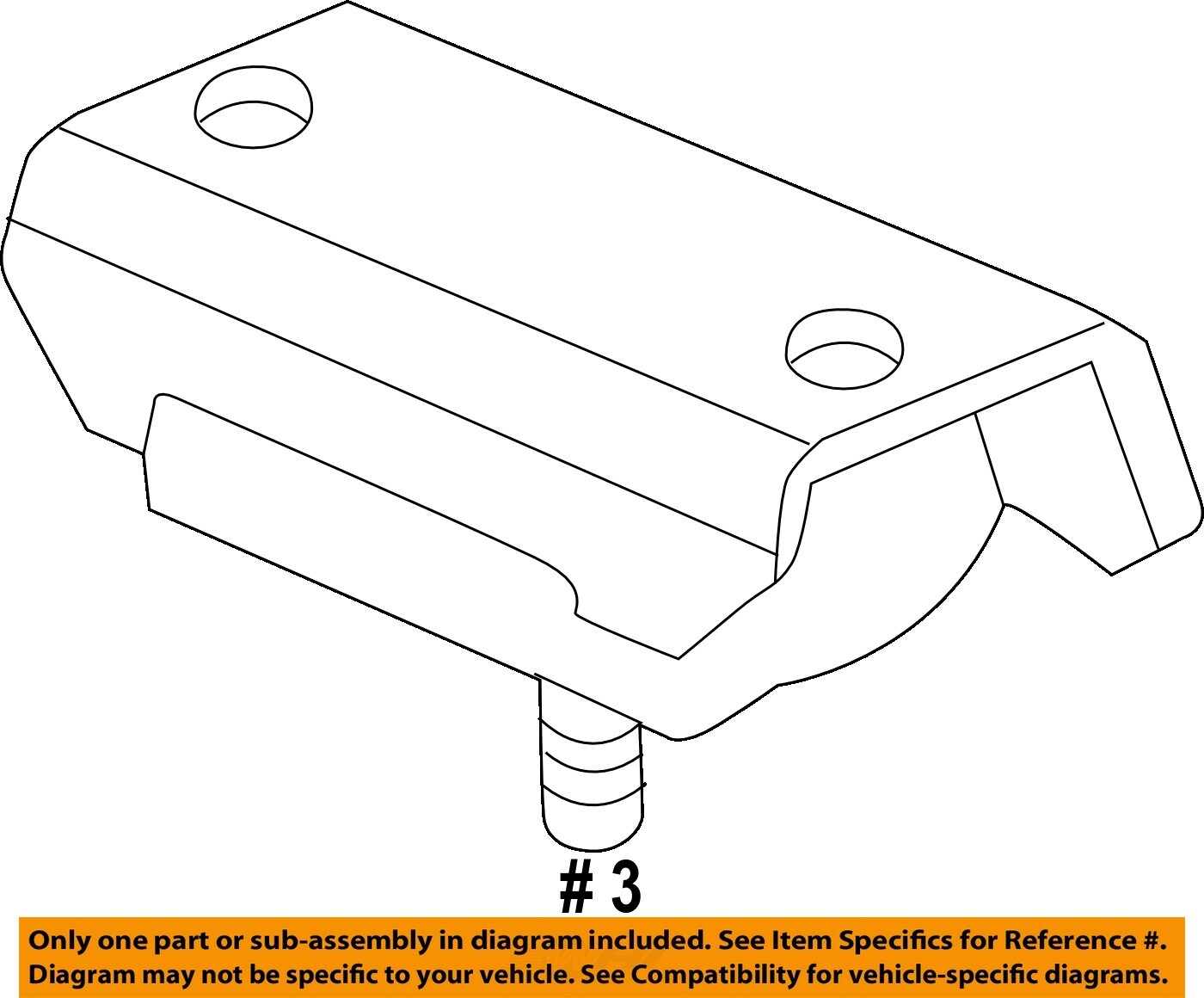 GM OEM 84-13 Avalanche 1500 Engine Engine Trans Mounting-Trans Mount ...