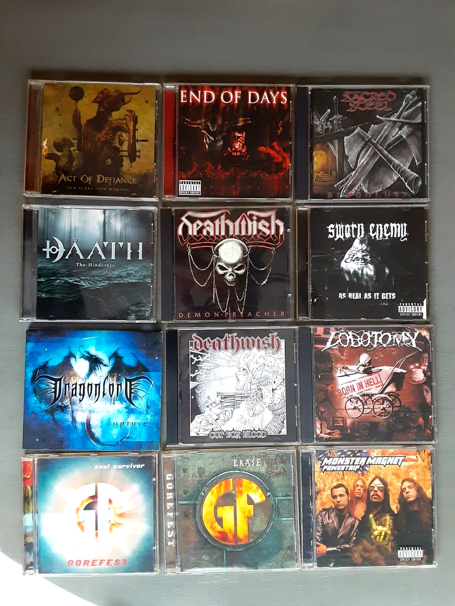 Death Metal Cds The Metal Crypt Feature: Favourite Metal Albums