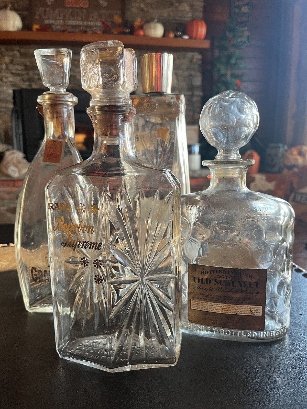 Lot Of 4 Vintage Whiskey Bottles | eBay