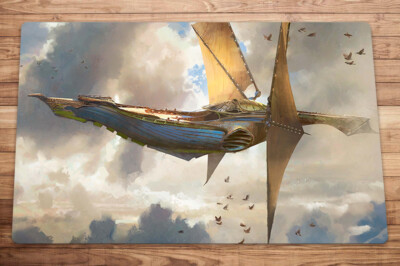 Skyship Weatherlight Trading Card Game MTG Playmat TCG CCG Mat Free Bag ...