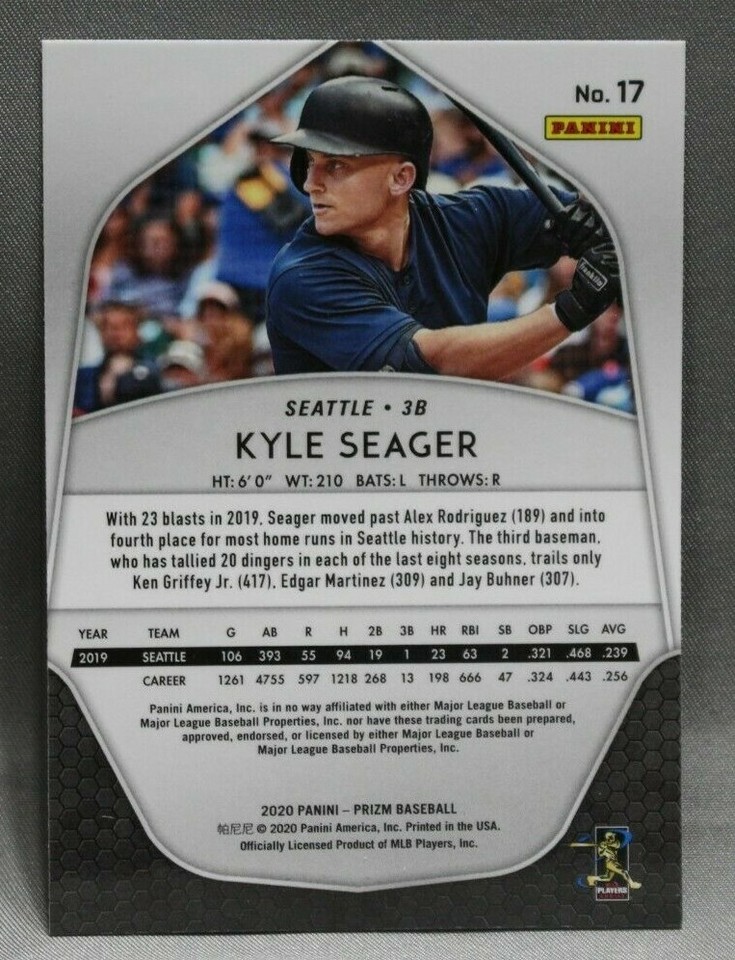 2020 Panini Prizm Kyle Seager Baseball Card #17 | eBay