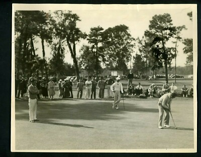 1935 Orlando $2,000 Open Golf Press Photo Sam Parks Jr. Carl Dann Ky ...