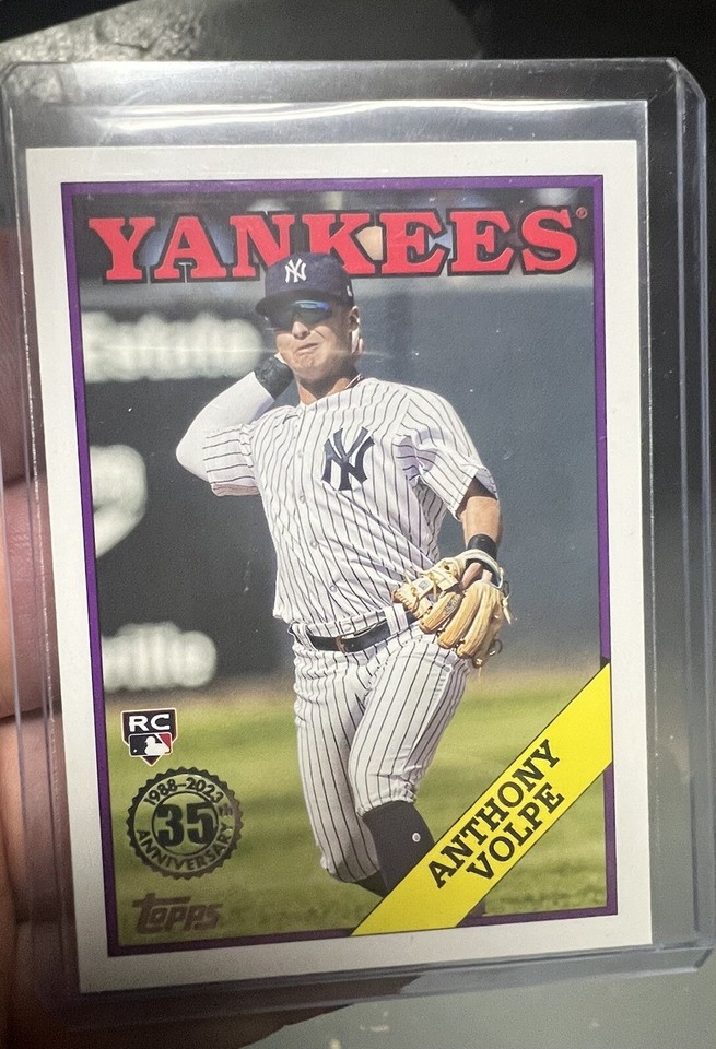 2023 Topps 35th Anniversary #88US-50 Anthony Volpe RC NY Yankees and ...