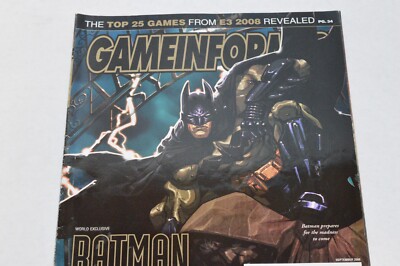 Game Informer Magazine Issue #185 Batman Arkham Asylum World Premiere ...