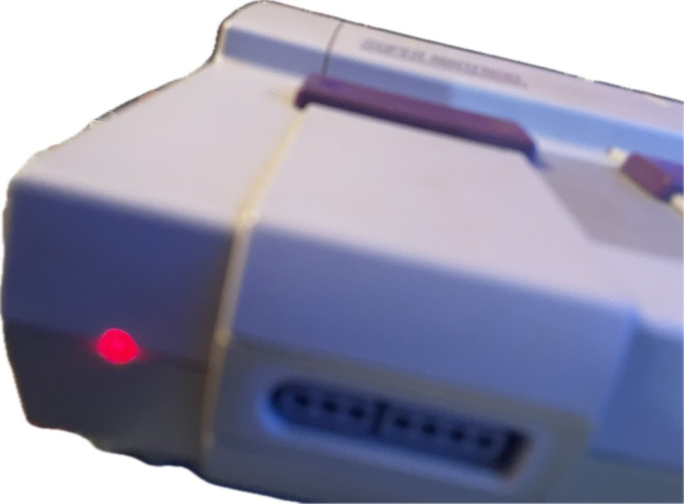 Nintendo SNES Super Nintendo Console - Gray- Nintendo Wires (No ...