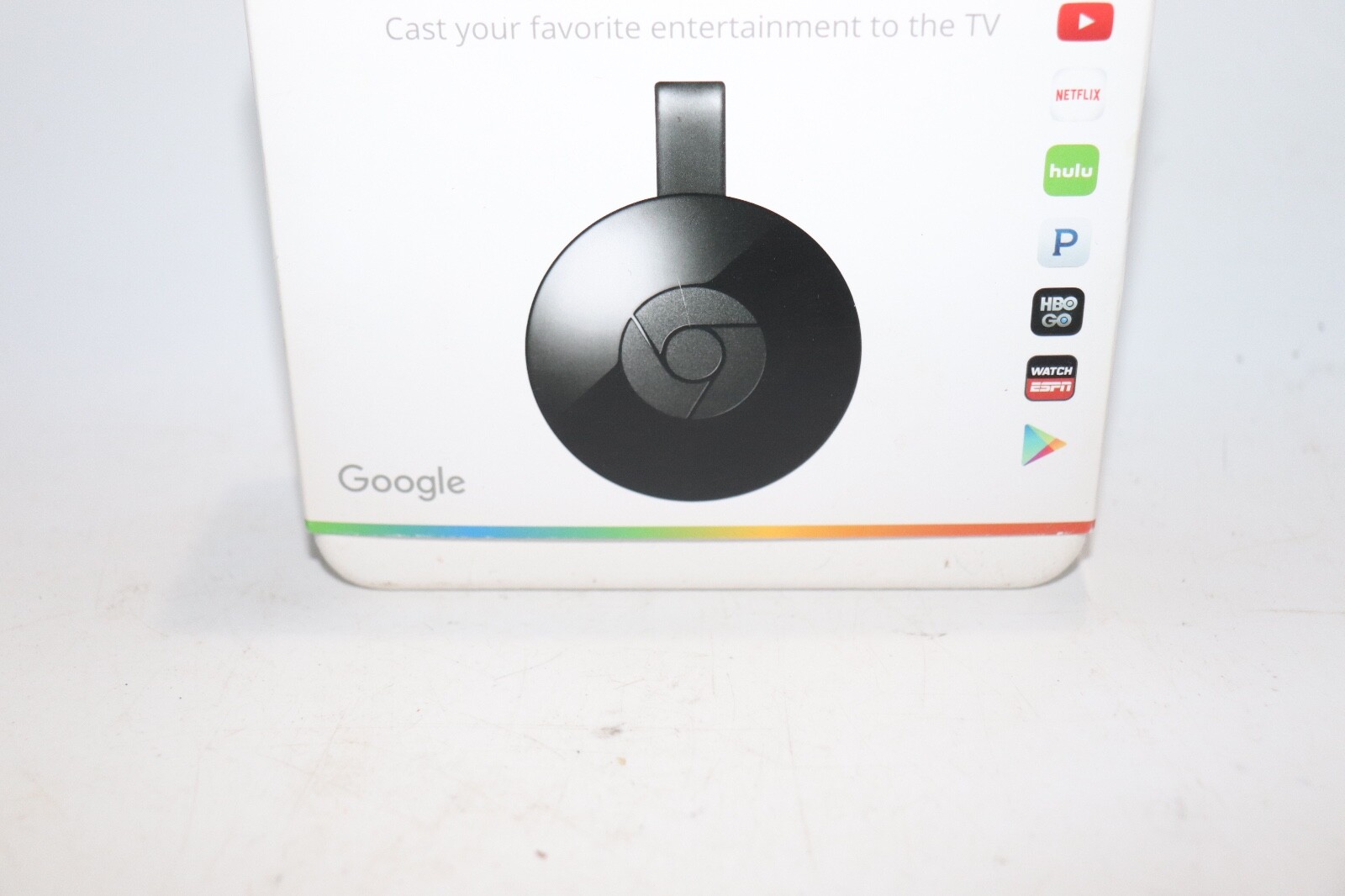 Google Chromecast (2nd Generation) HD Media Streamer - Black (GA3A00097 ...