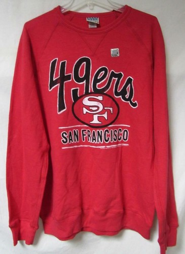 Junk Food San Francisco 49ers Men's Size Large Crew Neck Sweatshirt A1 ...