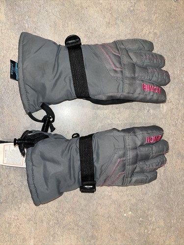 KOMBI Roamer Jr Gray And Pink Gloves Youth XS Ski Snowboard Snow | eBay