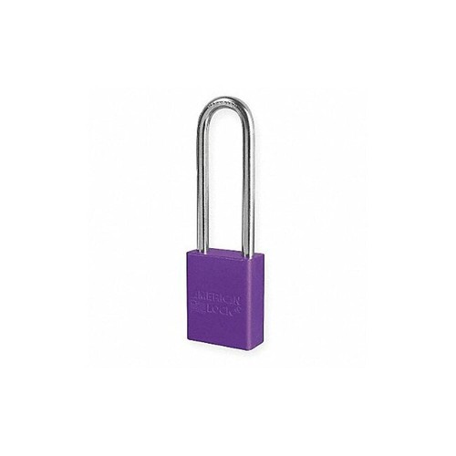 NEW - American Lock Lockout Padlock, KD, Purple, 1/4 in. Dia. - Free ...