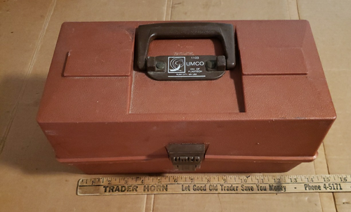 UMCO Model 1103 Tackle Box 3 Tray SEE PHOTOS NICE! | eBay