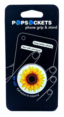 PopSockets Sunflower Flower Mobile Phone Holder PopSocket Pop Socket ...