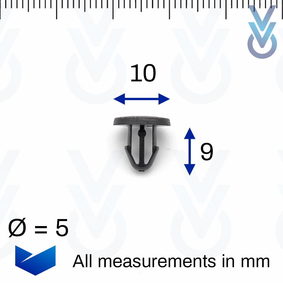 10x VVO® Bonnet Rubber Weatherstrip Clips for some Subaru Impreza | eBay UK