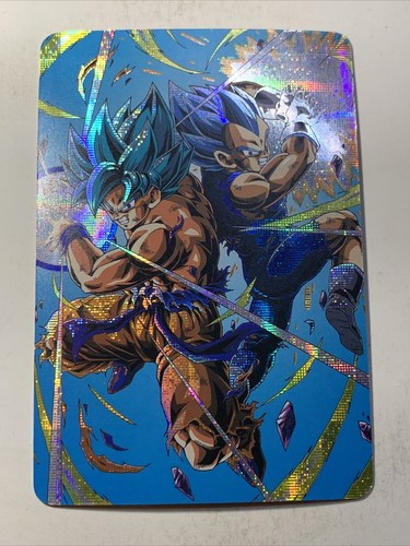 Goku Vegeta Team Saiyan Dragon Ball Z ACG DBZ Goddess Anime Card Holo ...