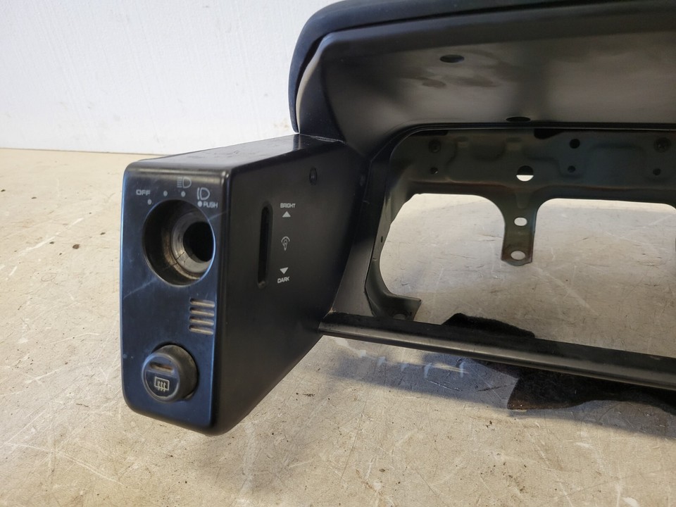 1985-1989 Toyota MR2 Dash Pod Instrument Cluster Cover Assembly Blue ...