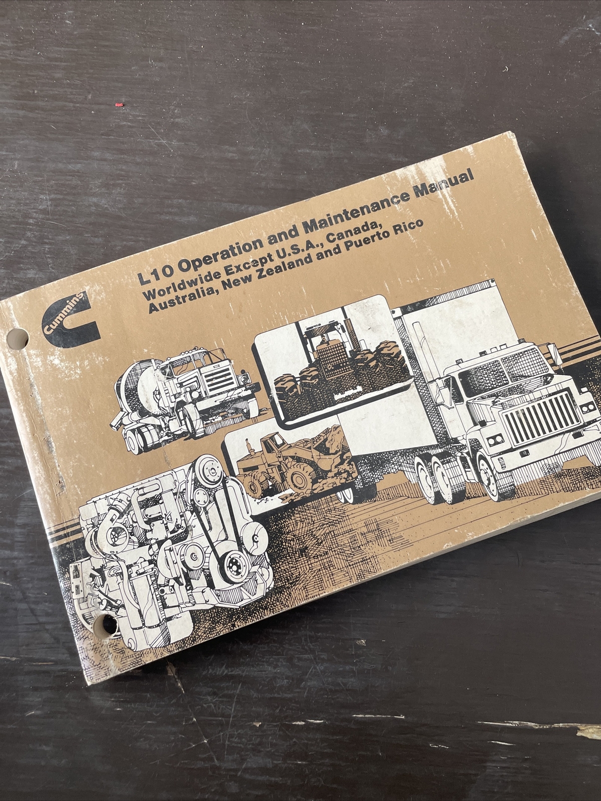 OEM Cummins Operation and Maintenance Manual L10 Diesel Engine Book ...