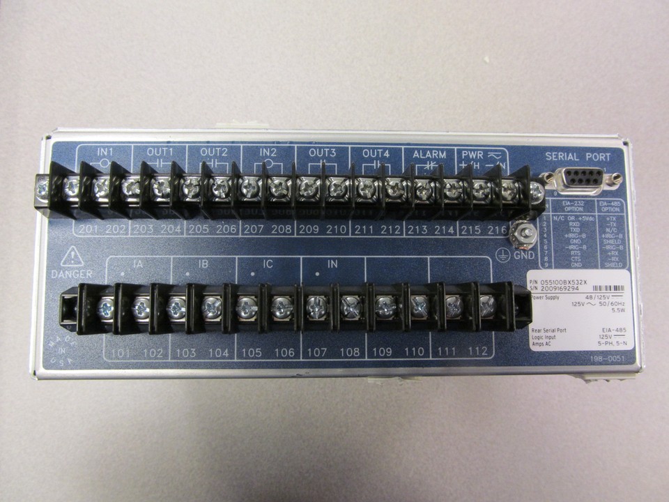 SEL Schweitzer Engineering Laboratories SEL551 Overcurrent Relay ...