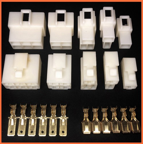 Купить Ибей | 6.3mm Pin Plug Electrical Wiring Multi-Connector ...