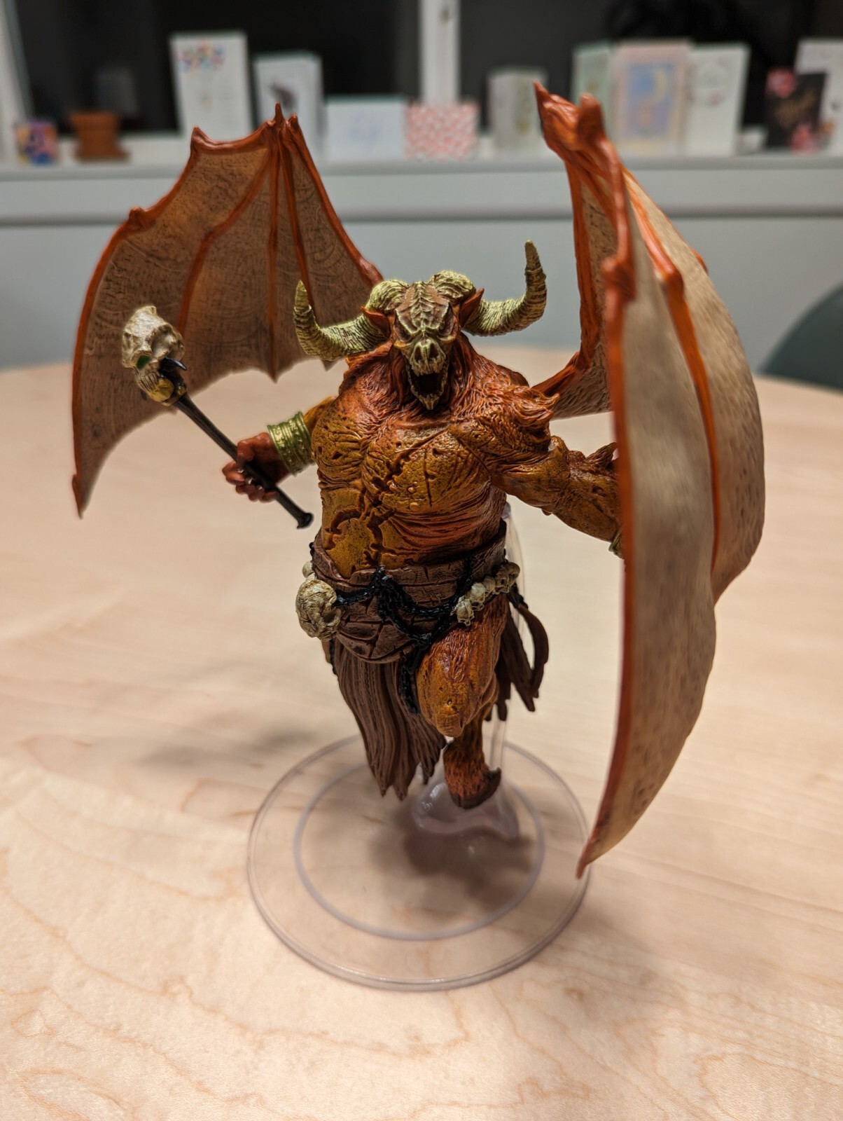 D&D Icons of the Realms: Orcus, Demon Lord of Undeath Figure - Used, No ...