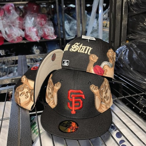 MLB Jon Stan San Francisco Giants 59FIFTY Black Angels Embroidered ...
