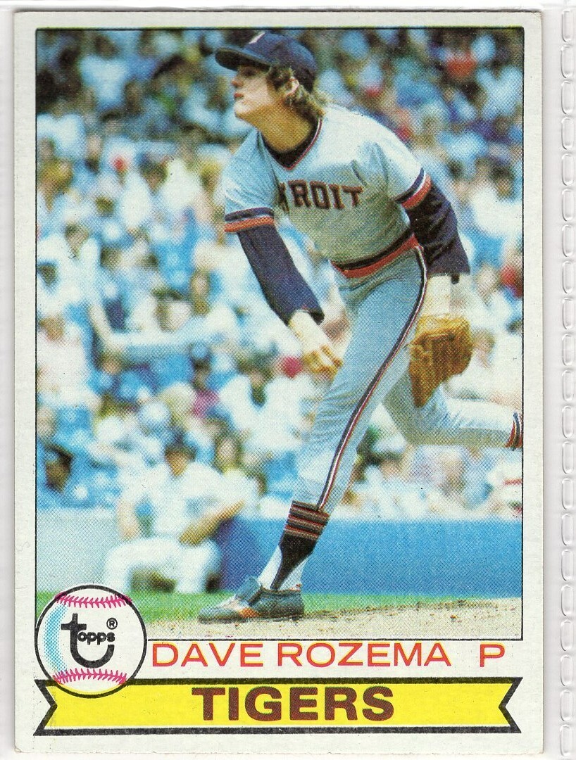 1979 Topps Dave Rozema #33 Detroit Tigers | eBay