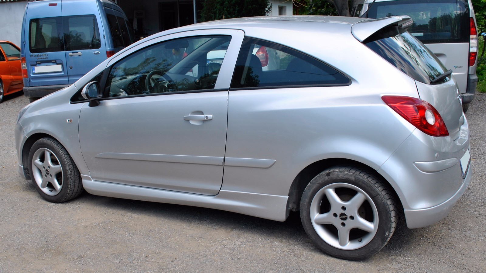 Rear Roof Spoiler VAUXHALL OPEL CORSA D 3dr (2006-2014) type OPC | eBay UK