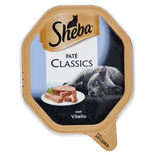 SHEBA Paté Chat Humide Nourriture Pour Pate Classique Veau 85g ...