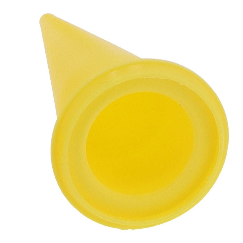 Yellow Cone Nozzle Caulk PE Plastic Caulking Applicator Glass Cement | eBay