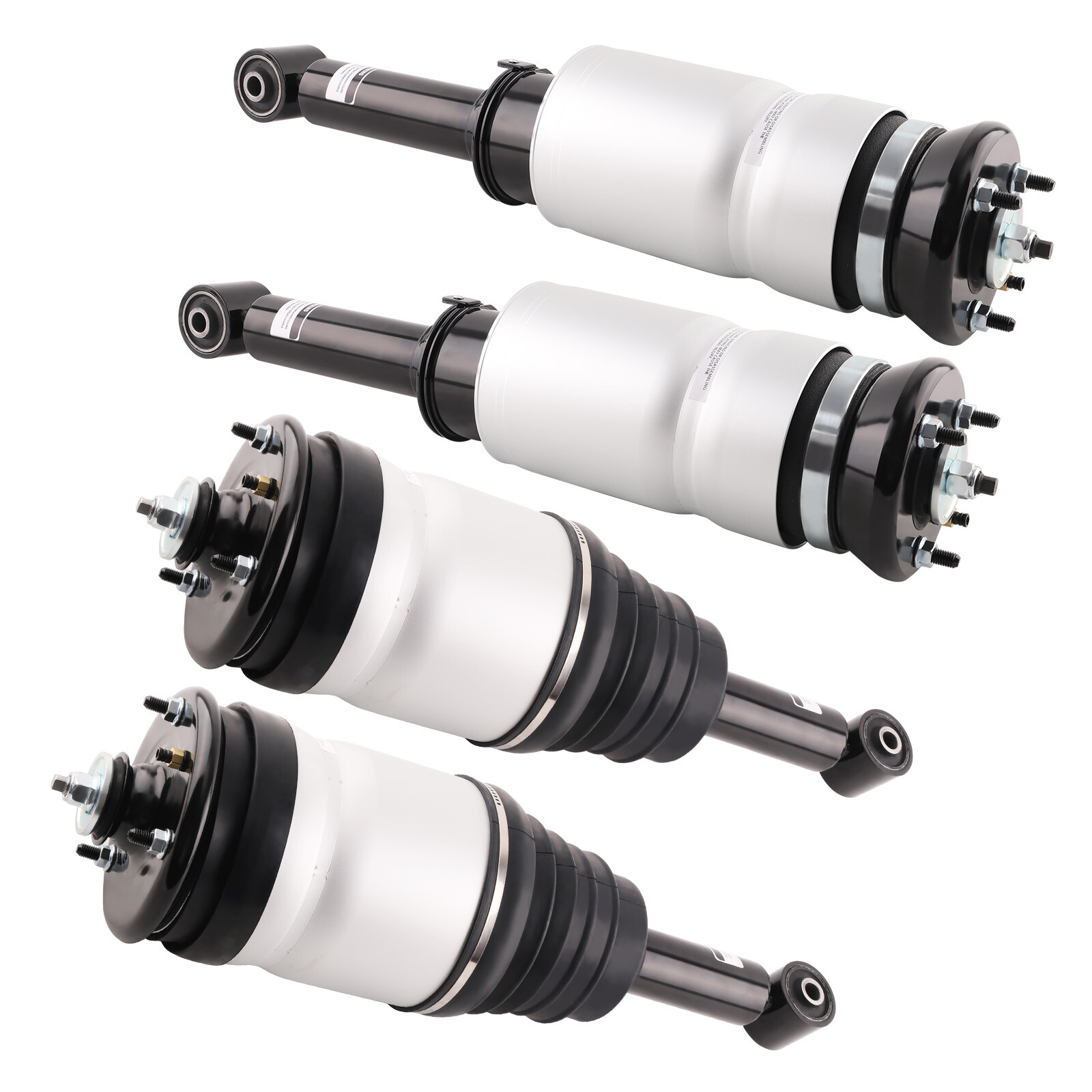 4PCS Air Suspension Struts Rear+Front For Land Rover Range Rover Sport ...