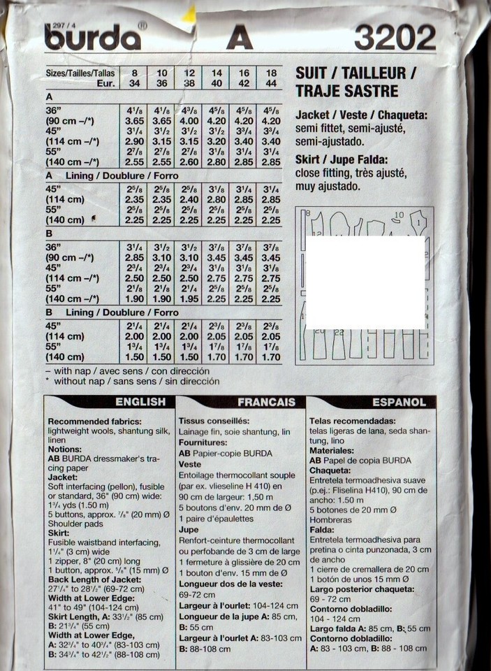 OOP Burda Sewing Pattern Misses You Pick | eBay