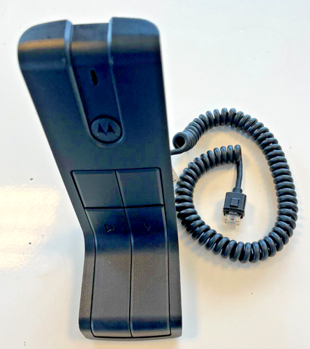 MOTOROLA RMN5068A DESK MICROPHONE for GM CM series (VERY GOOD CONDITION ...