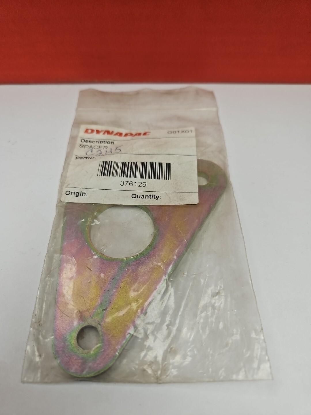 Spacer For Dynapac. New Part # 376129, 4700376129. Ships Free. | eBay