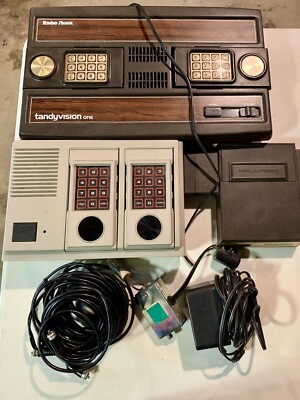 Untested Intellivision & Tandyvision Consoles + Voice Module & Many ...