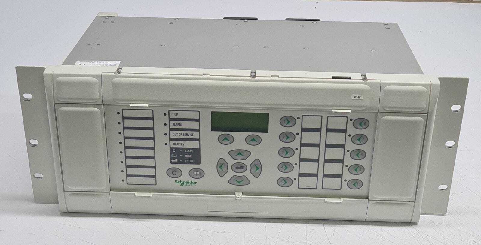 SCHNEIDER / AREVA MICOM ALSTOM P345 GENERATOR DISTANCE PROTECTION RELAY ...