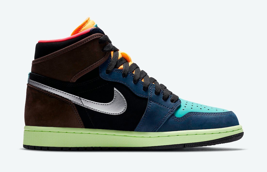 Air Jordan 1 Retro High Tokyo Bio Hack 2020 555088-201 Men's Size 9.5 ...