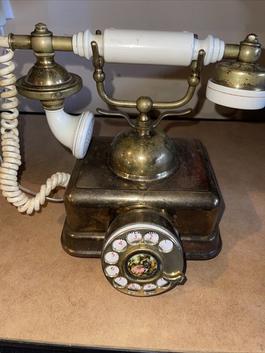 Brass 1967 Rotary Dial United States Telephone Company vintage | eBay