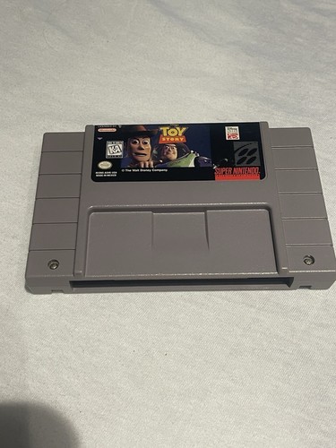 Super Nintendo 1992 Toy Story SNES Game Cartridge | eBay
