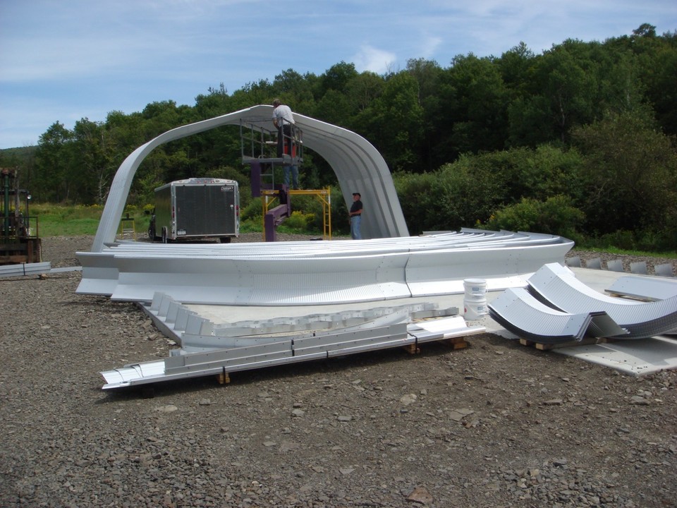 NEW DuroSPAN Steel Building A25'x24'x12' Metal Garage DIY Building Kit ...