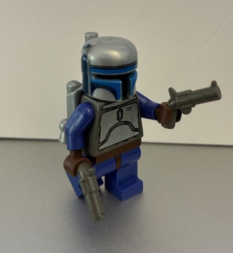 LEGO Jango Fett (Balaclava Head) Star Wars Minifig 7153 (2002) - Excellent Shape | eBay