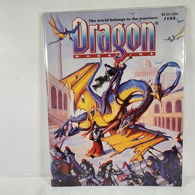 Dragon Magazine Issue #195 (1993) | eBay