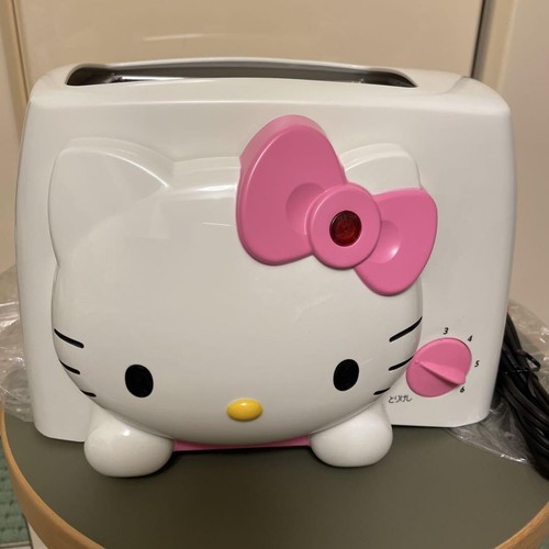 Sanrio Hello Kitty Toaster SANYO SK-KT21 100V 900W 2001 Face Talking ...