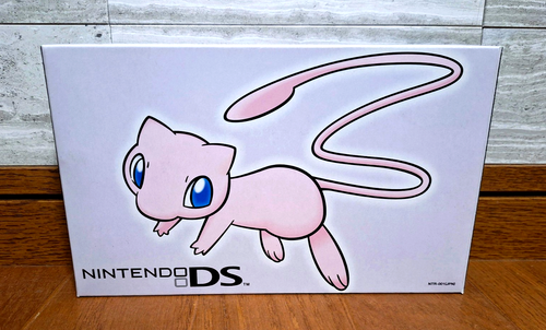 Nintendo DS Mew Limited Edition Pokemon Center Console *BEAUTIFUL BOX ...