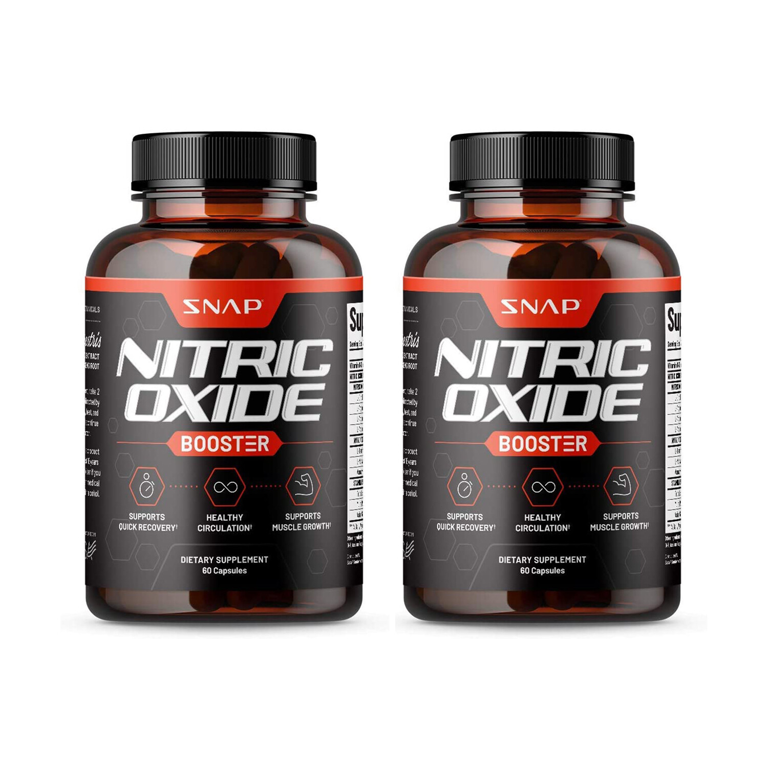 Nitric Oxide Booster Supplement L-Arginine L-Citrulline Pre Workout ...