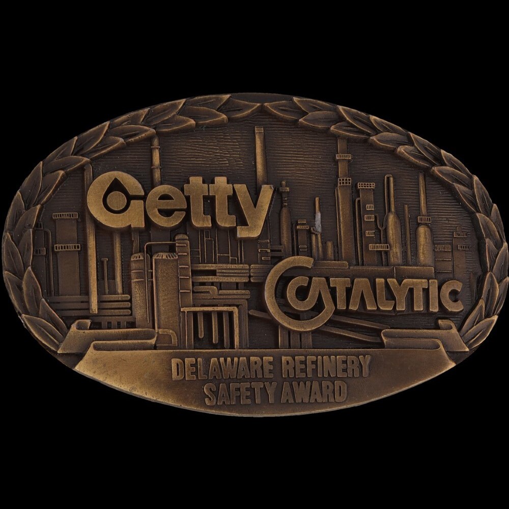 New Getty Catalytic Delaware Refinery Oil Oilfield Field 70s NOS Vtg ...