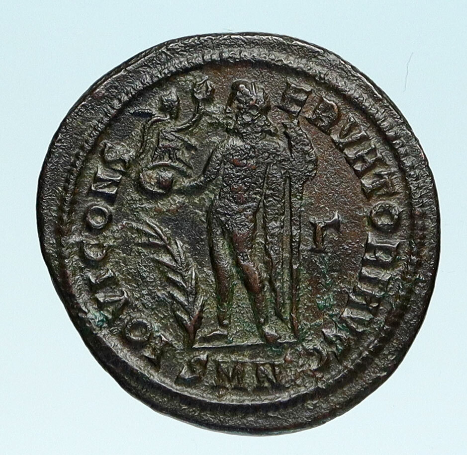 LICINIUS I Authentic Ancient 317AD Nicomedia Genuine Roman Coin JUPITER ...