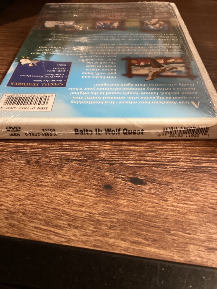 Balto II: Wolf Quest (DVD, 2002) 25192110221| eBay